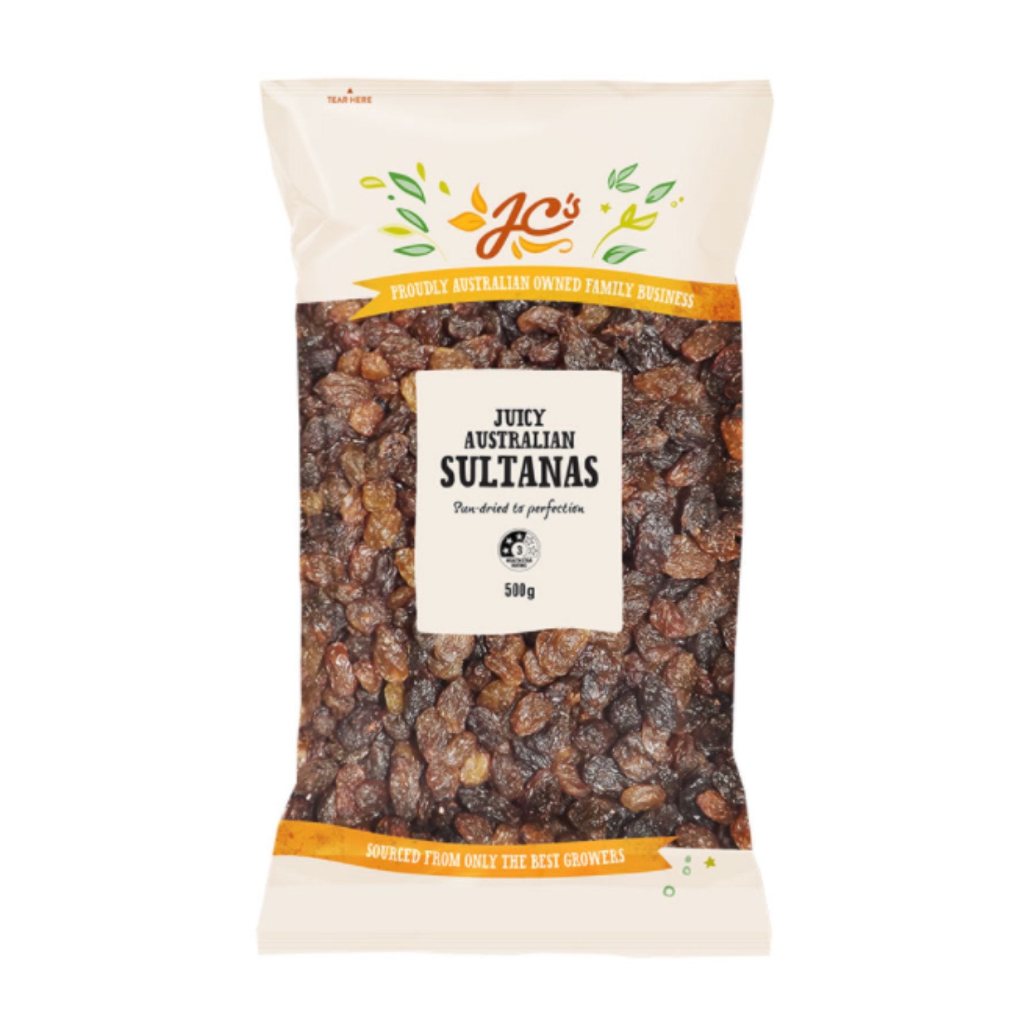 Sultanas Australian 500g Bag – Farmers Garden